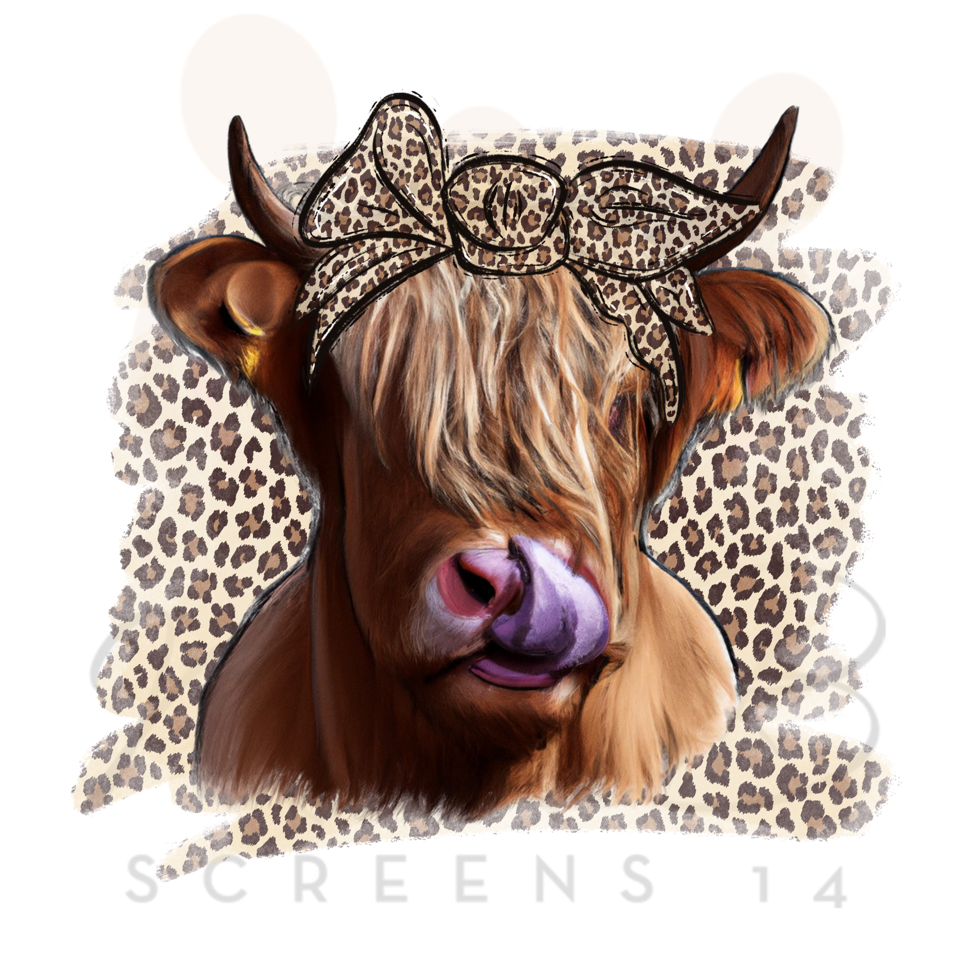 Cheetah Cow – MamaBscreens14